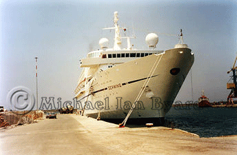 CRUISE SHIPS AT RHODES